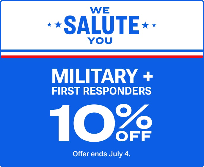Military + First Responders Discounts | Academy