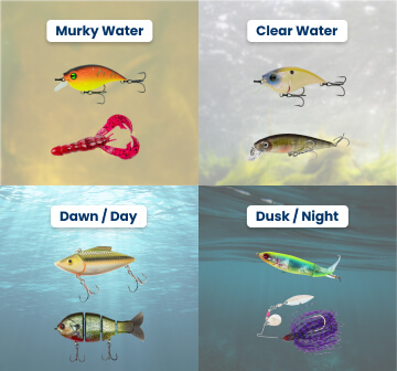 Fishing Lure Color Selection Chart | Academy