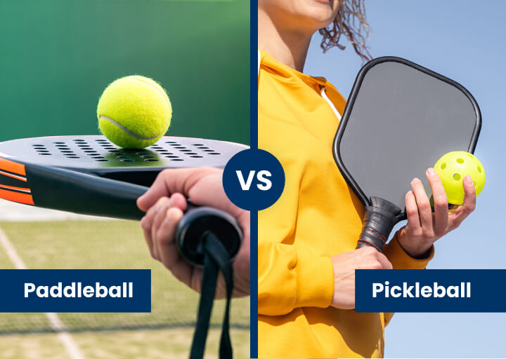 Battle of the Paddles: Paddleball vs. Pickleball | Academy