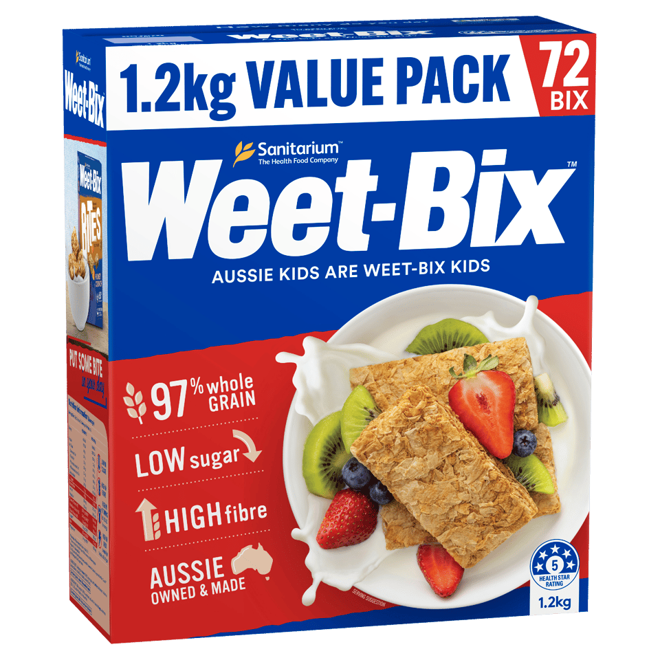 Weet-Bix Breakfast Cereal Value Pack 1.2kg - Weet-Bix
