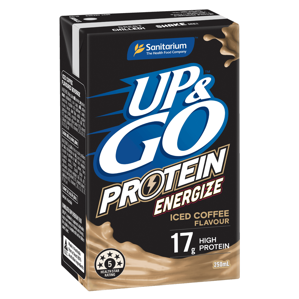 UP&GO Protein Energize Iced Coffee 3 x 250mL Protein - UP&GO