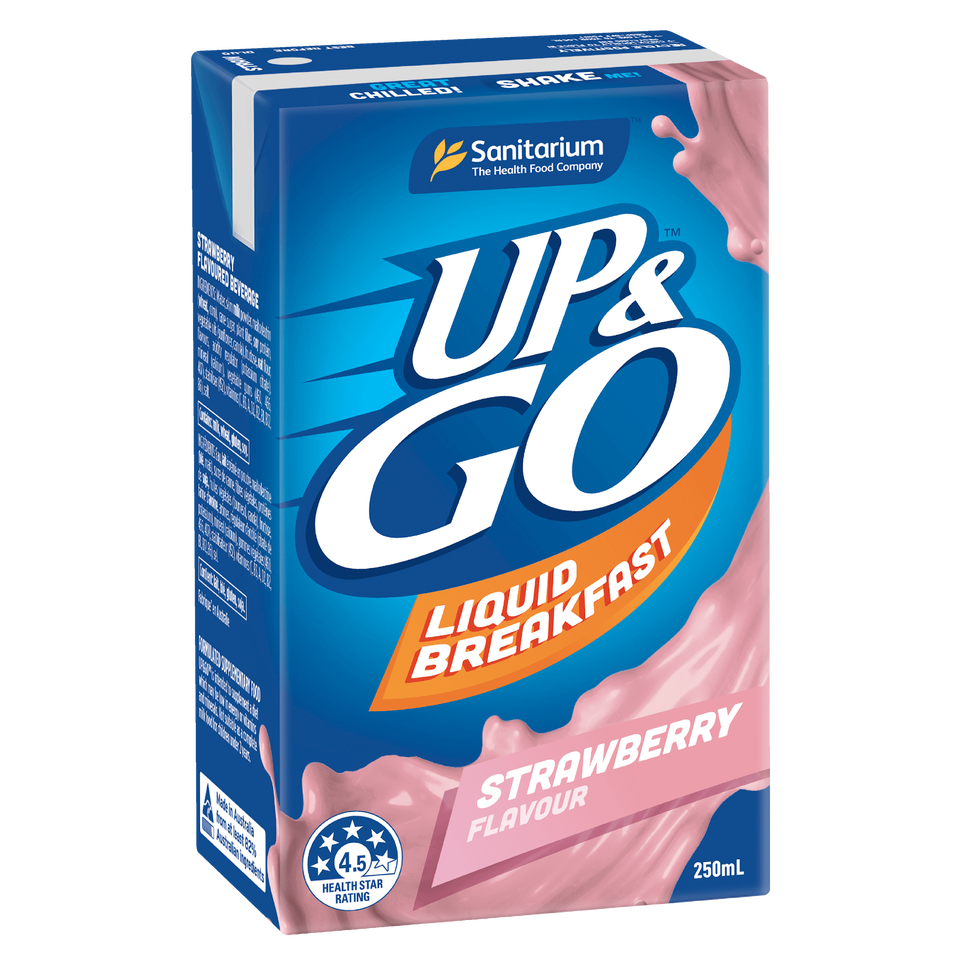 UP&GO Liquid Breakfast Strawberry 250mL - UP&GO