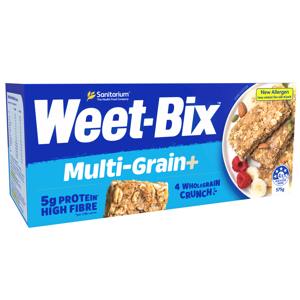 Sanitarium Weet-Bix Multi-Grain+ Breakfast Cereal 575g - Weet-Bix