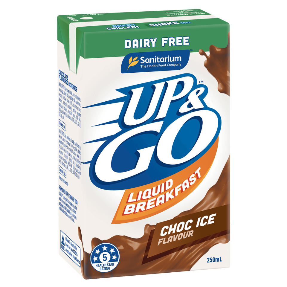 UP&GO Dairy Free Choc Ice 3 x 250mL - UP&GO