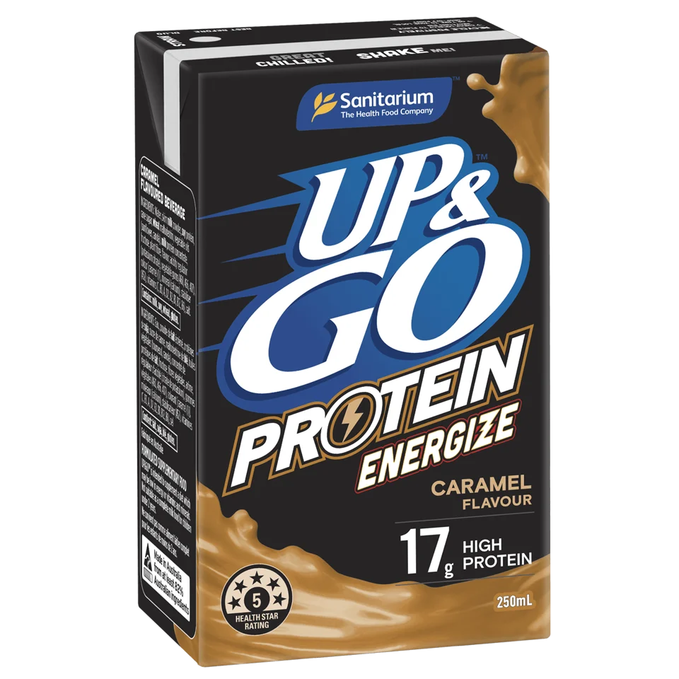 UP&GO Protein Energize Caramel 250mL - UP&GO