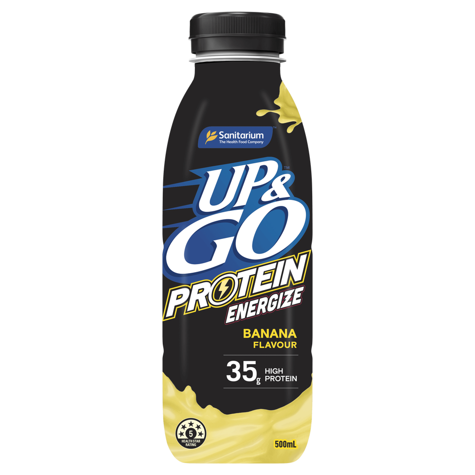 UP&GO Protein Energize Banana 500mL - UP&GO