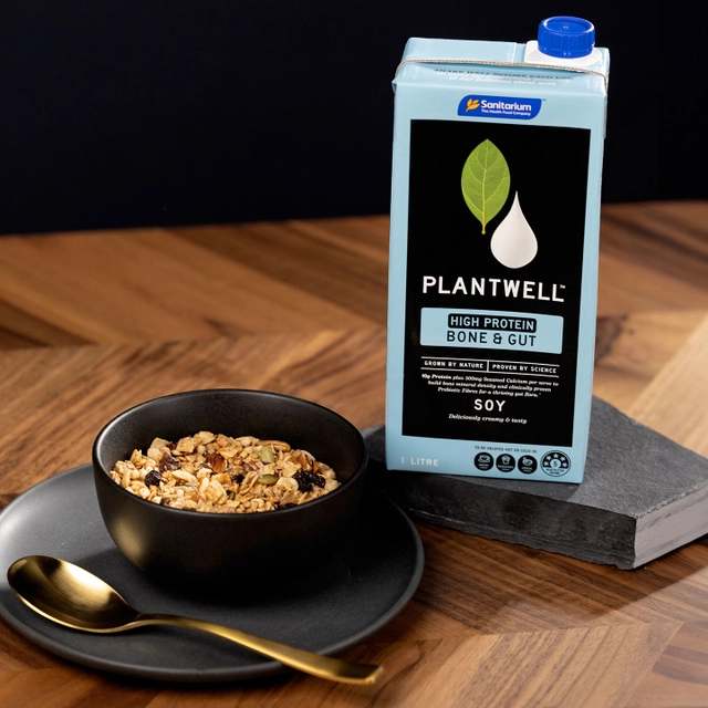 Soy Milk | High Protein Bone and Gut - Plantwell