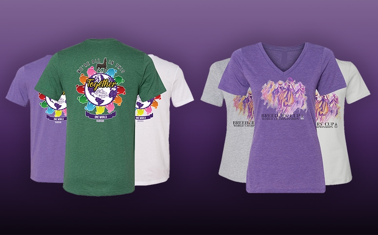 Breeders’ Cup Announces Winners of Charitable T-shirt Design Contest