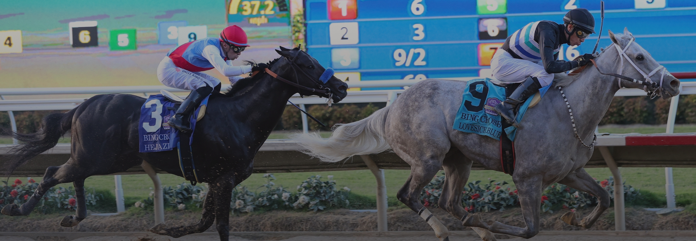LOVESICK BLUES POSTS 18-1 BING CROSBY UPSET
