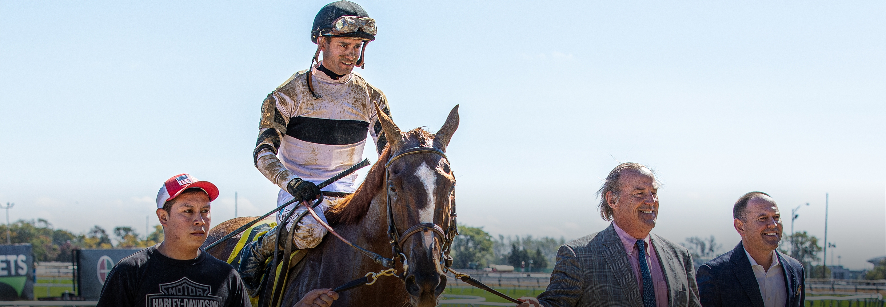 Alpha Delta Stables' Clay Riding Wave With Raging Sea