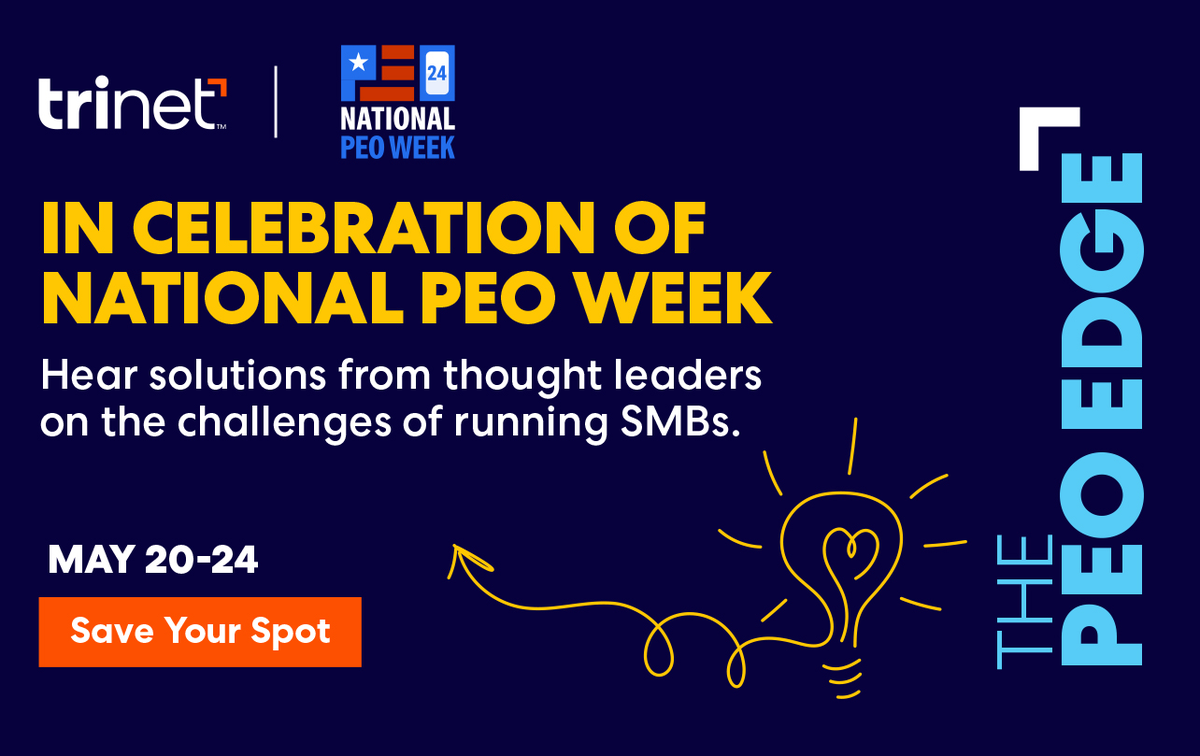 TriNet Announces Five Days of Virtual Events for National PEO Week May ...