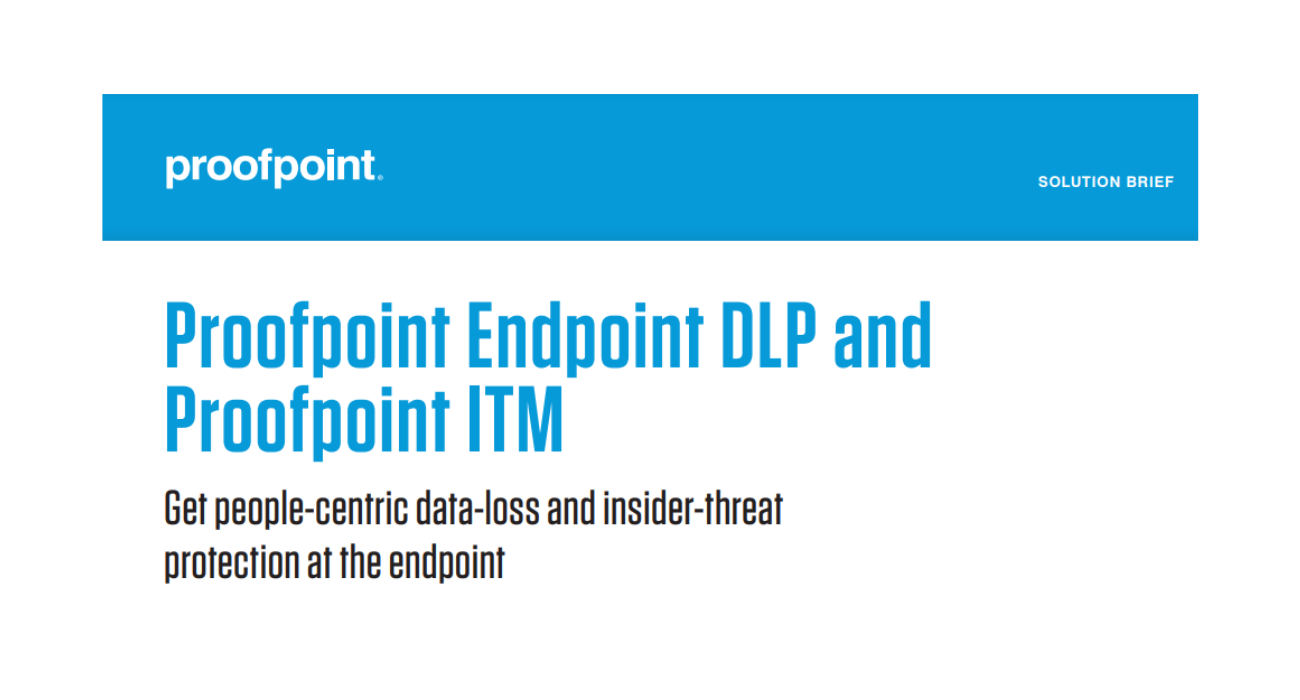 Proofpoint | Security Awareness Training | Security | Softchoice
