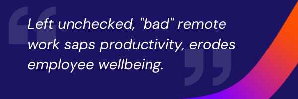 It's Time to Address the Harm of "bad" Remote Work | Softchoice