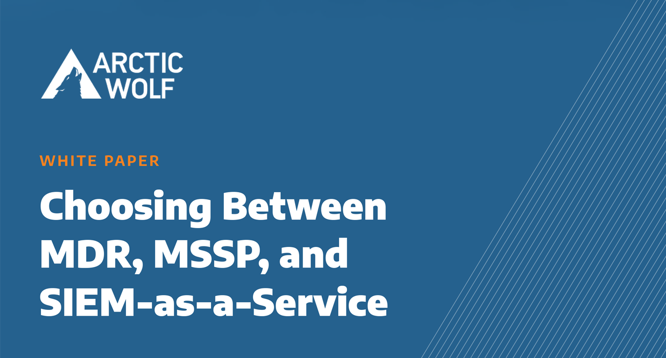 Arctic Wolf | Security Ops | Cyber Security | Softchoice