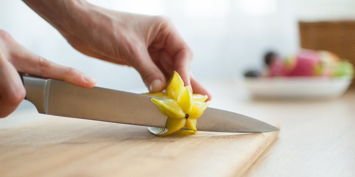 Star Fruit Cut Open