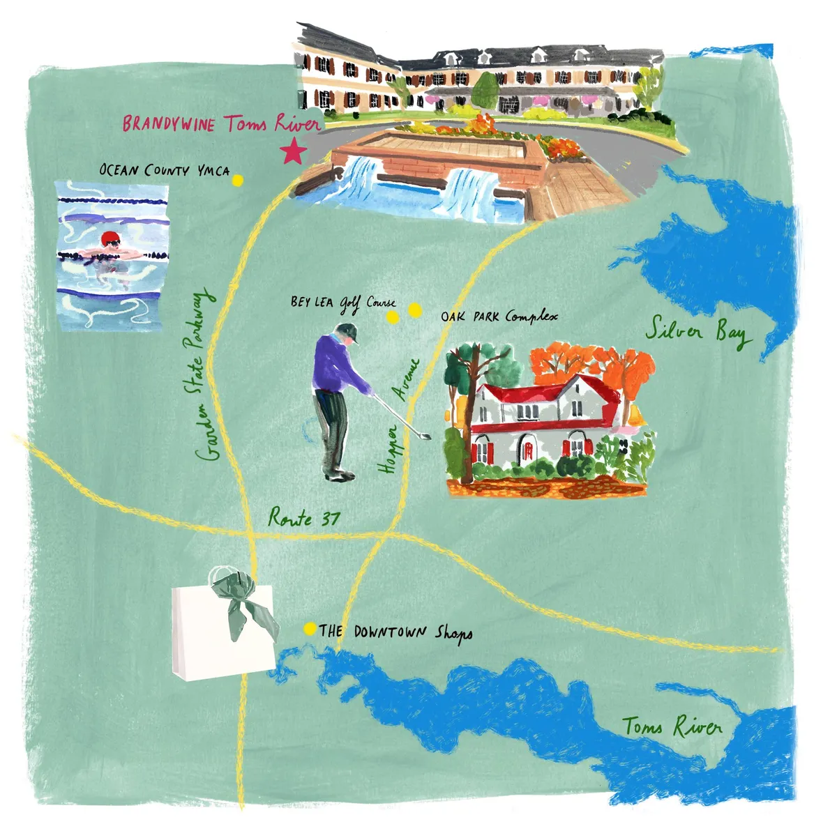 Neighborhood | Toms River Senior Living