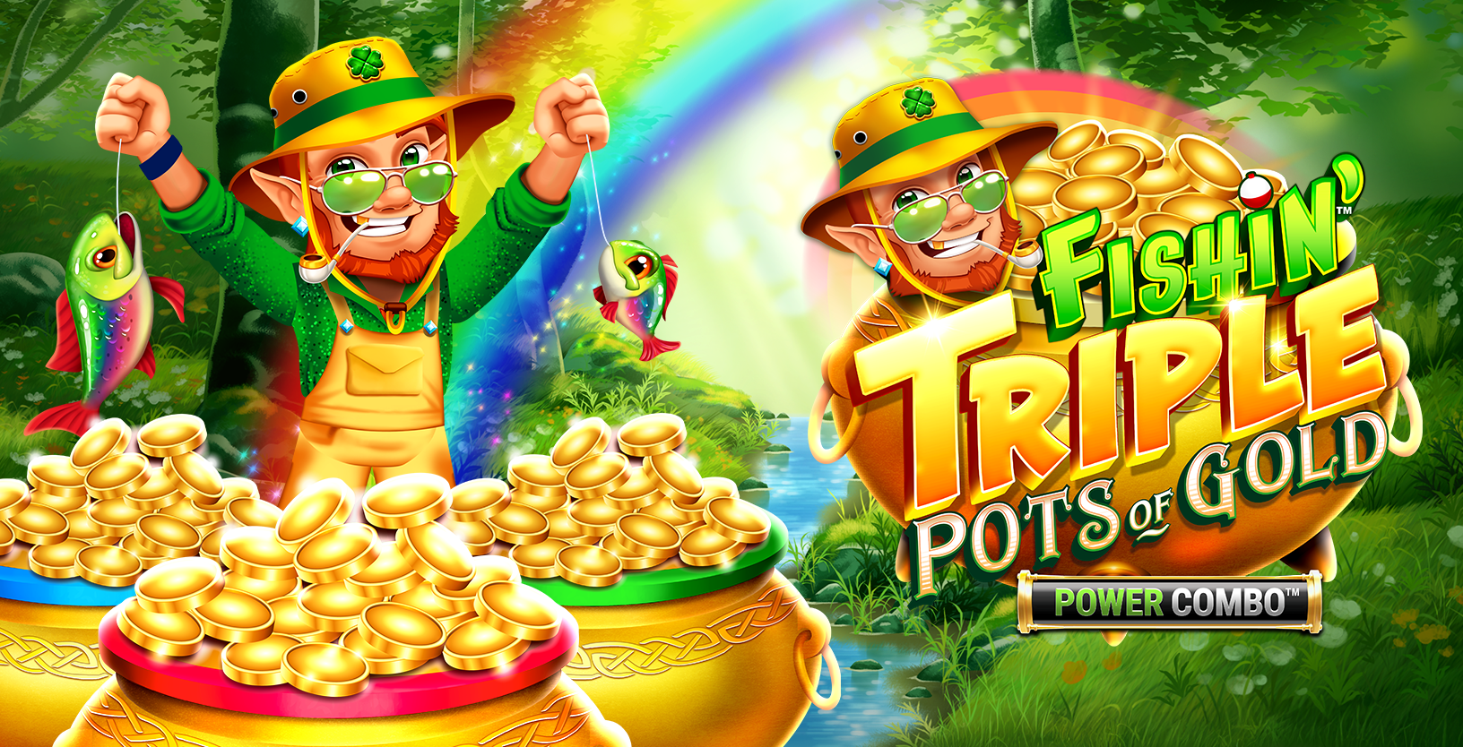 Horseshoe Online Casino - Fishin' Triple Pots of Gold Power Combo