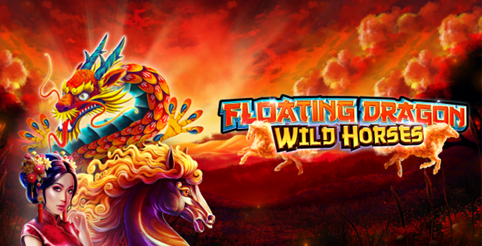 Caesars Palace Online Casino - Floating Dragon Wild Horses