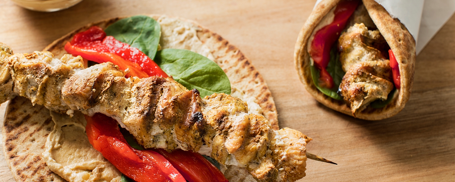 iFIT | Moroccan Chicken Wraps