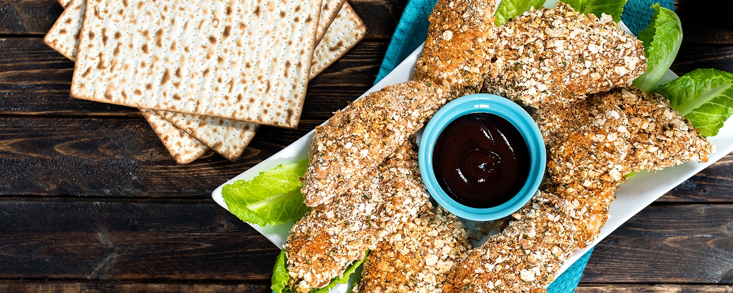 Matzo Meal Breaded Chicken