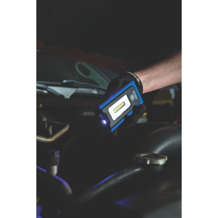 CORDLESS RECHARGEABLE SWIVEL COB FLOOD AND UV LIGHT MWLCOBFLUV | Matco ...