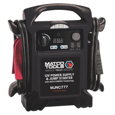 12V POWER SUPPLY/JUMP STARTER MJNC777 | Matco Tools