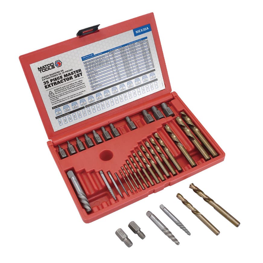 35 PIECE MASTER EXTRACTOR SET MEX35A | Matco Tools
