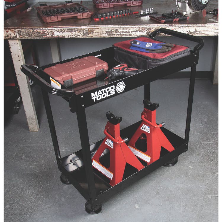 38” x 16” CART0D SERVICE CART (BLACK) CART0D-BK | Matco Tools
