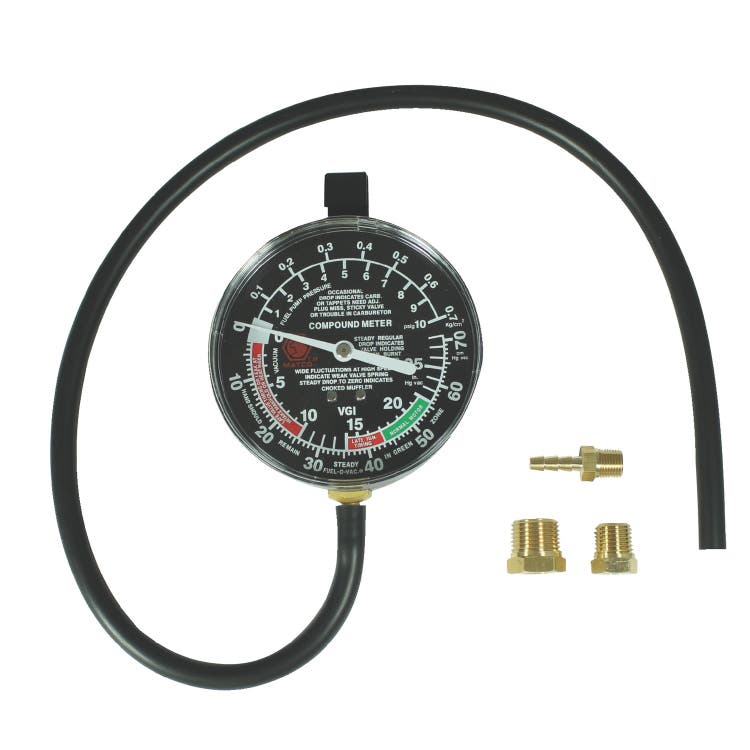 COMPRESSION, VACUUM AND FUEL PUMP TESTER COMBO SET MCVK | Matco Tools