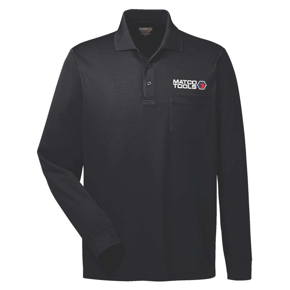 LONG SLEEVE POCKET POLO SHIRT-3XL PDMP66XXXL | Matco Tools