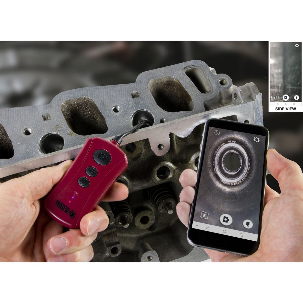 DUAL CAMERA WI-FI BORESCOPE MDDUALSCOPE | Matco Tools