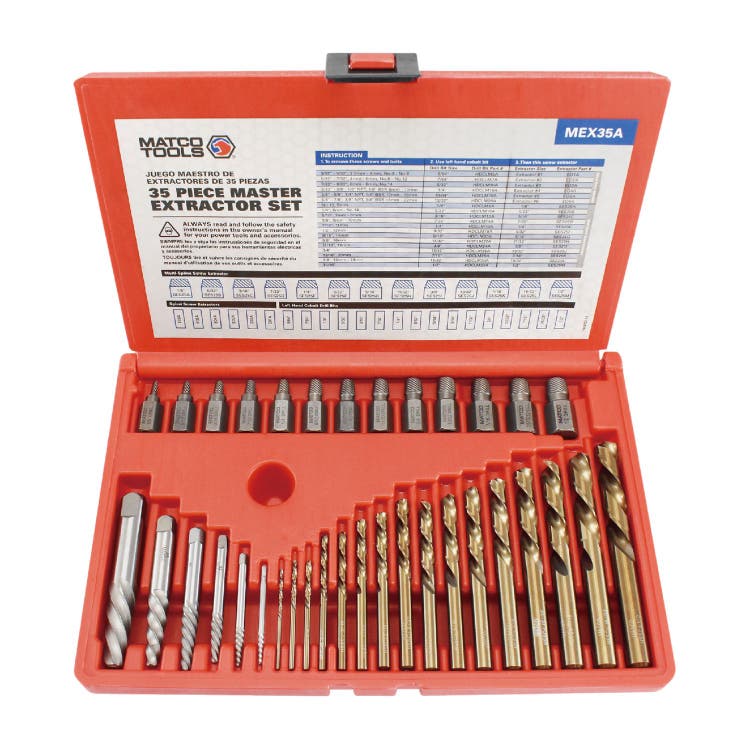 35 PIECE MASTER EXTRACTOR SET MEX35A | Matco Tools