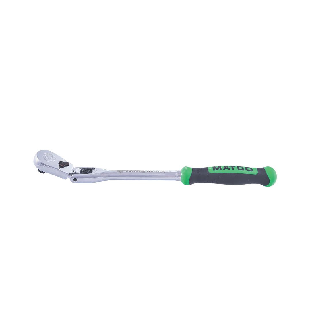 3/8" DRIVE 12-1/2" EIGHTY8 TOOTH LOCKING FLEX HEAD RATCHET WITH ERGO ...