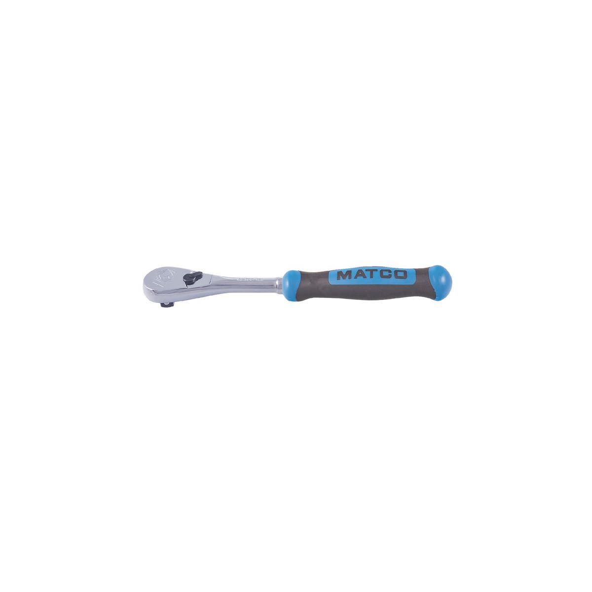 3/8" DRIVE 8-3/4" EIGHTY8 TOOTH FIXED RATCHET WITH ERGO HANDLE - BLUE ...
