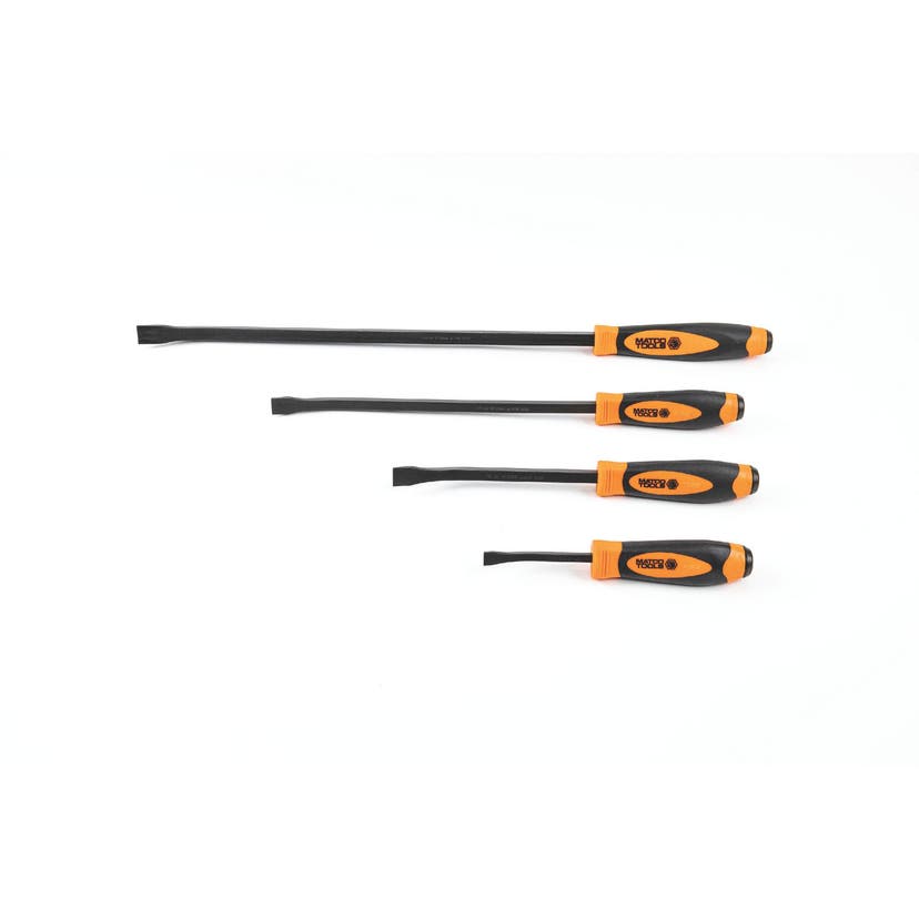4 PIECE CURVED TIP PRY BAR SET - ORANGE PBSO4C | Matco Tools