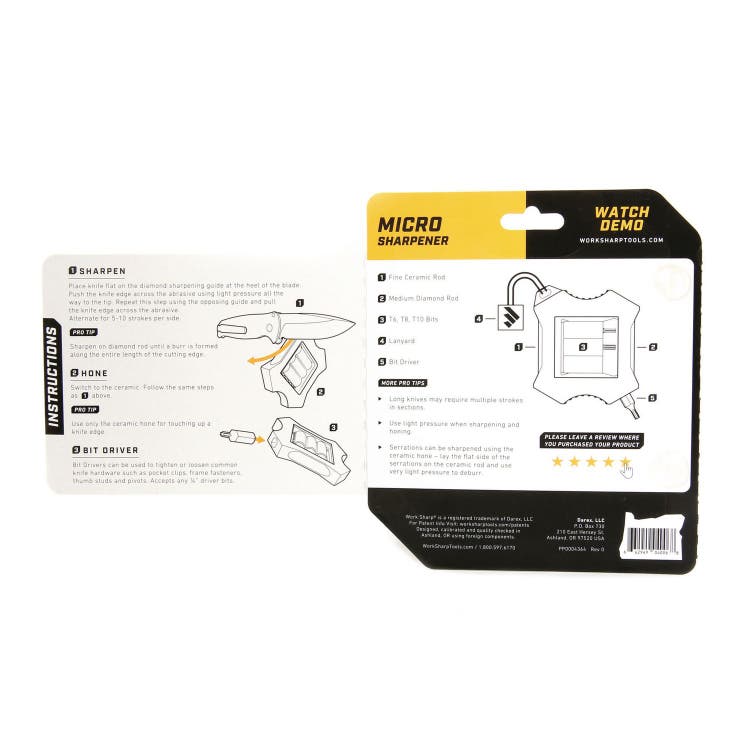 WORK SHARP MICRO SHARPENER AND KNIFE TOOL WSEDCMCR | Matco Tools