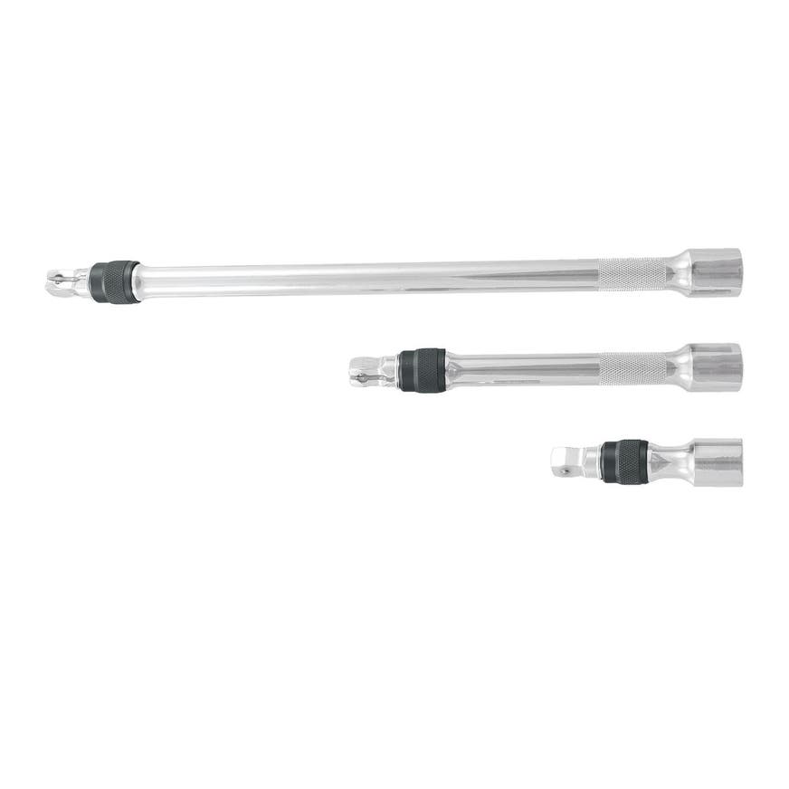 3 PIECE 3/8" DRIVE LOCKING WOBBLE EXTENSION SET SBXWKL3 | Matco Tools