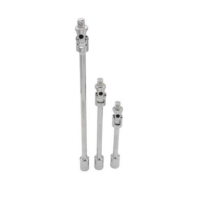 3 PIECE 3/8" DRIVE SPRING LOADED UNIVERSAL JOINT EXTENSION SET SBUX3S ...