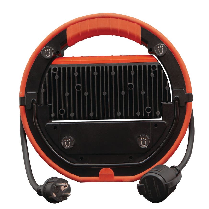 4,000 LUMENS COB FLOODLIGHT WITH CABLE REEL-ORANGE MWLCR4 | Matco Tools