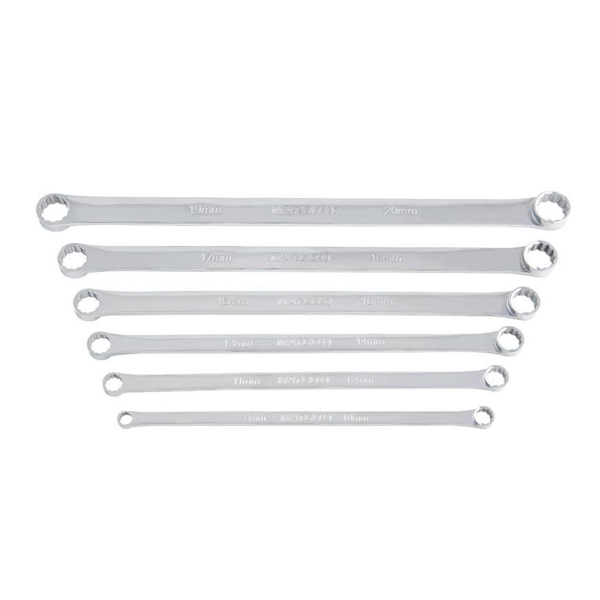 6 PIECE XL ZERO DEGREE OFFSET WRENCH SET SRBZXL62T | Matco Tools