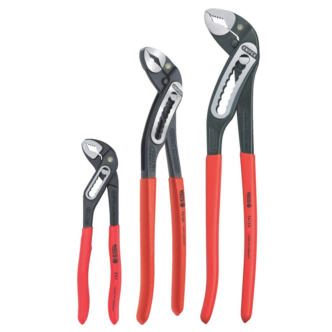 KNIPEX 3 PIECE ALLIGATOR PLIERS SET PA3S | Matco Tools