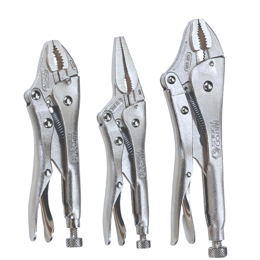 3 PIECE LOCKING PLIERS SET SMLP3 | Matco Tools