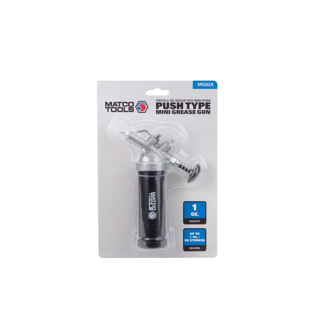 MINI PUSH TYPE GREASE GUN FOR AIR TOOLS MG62A | Matco Tools