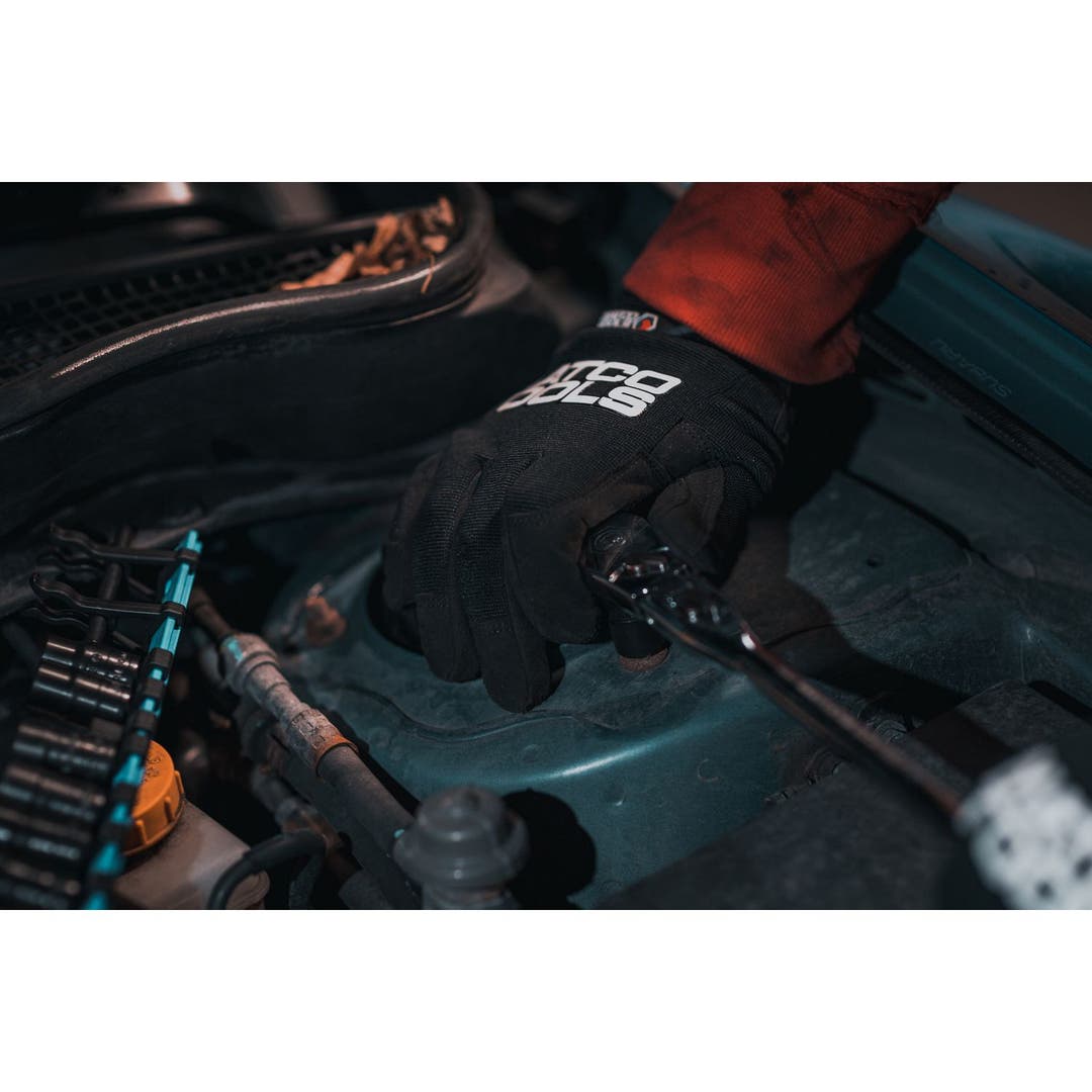 3/8" DRIVE 12-1/2" EIGHTY8 TOOTH LOCKING FLEX HEAD RATCHET WITH ERGO ...