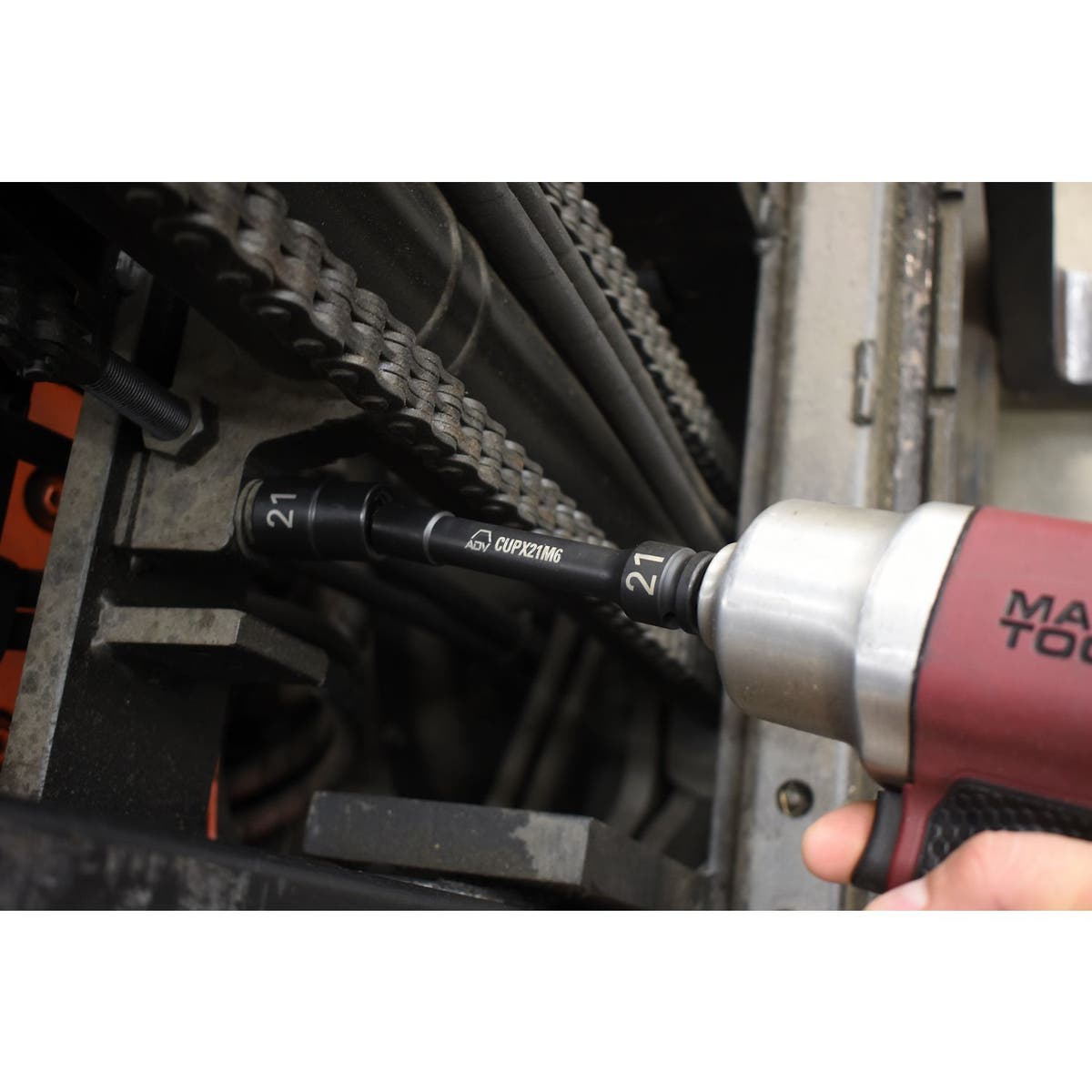 6 PIECE 1/2" DRIVE PINLESS UNIVERSAL IMPACT METRIC 6 POINT EXTENSION ...