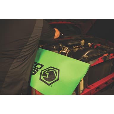 FENDER COVER - GREEN WITH BLACK LOGO FC2436G | Matco Tools