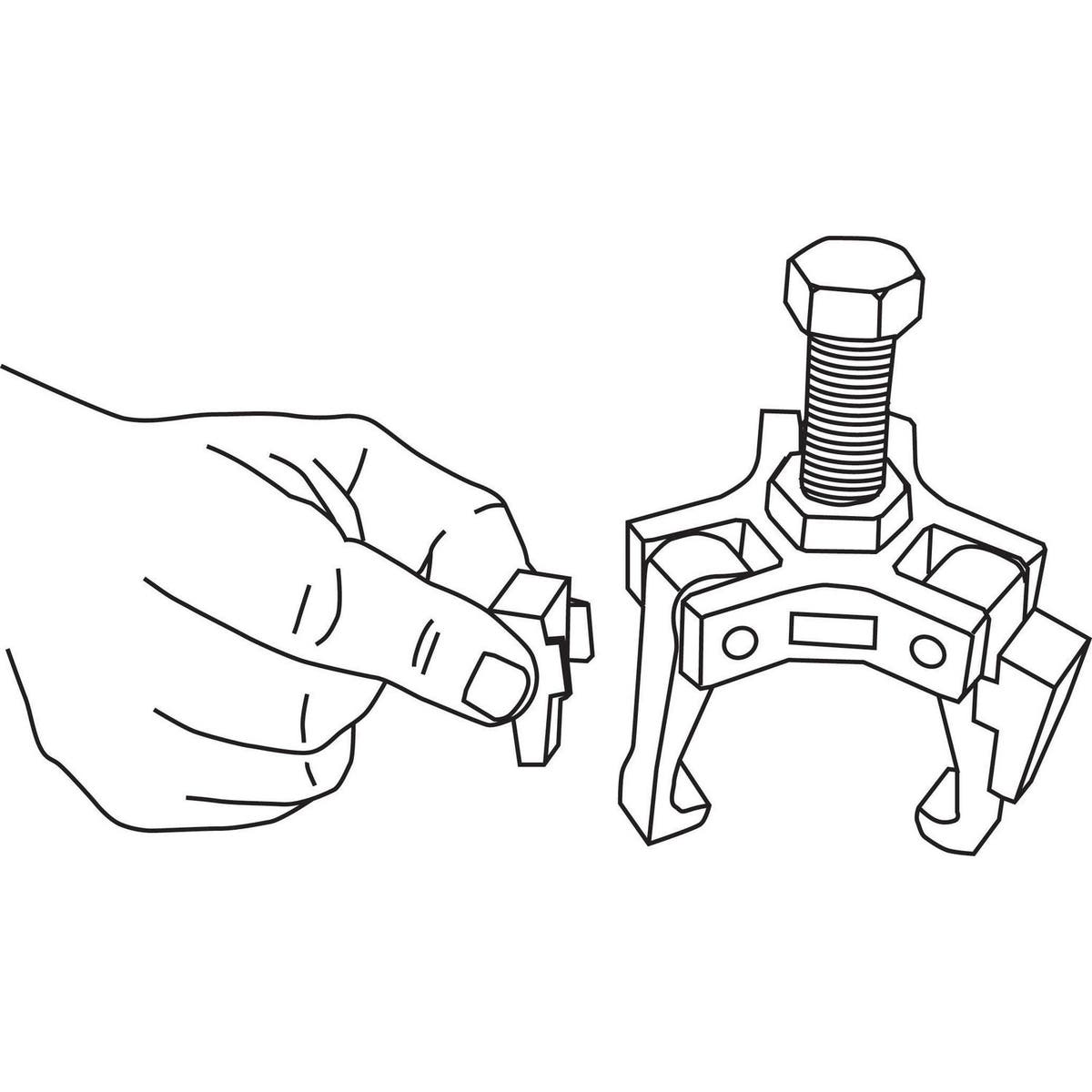 CHRYSLER/GM/DODGE HARMONIC DAMPER PULLER HDP514 | Matco Tools