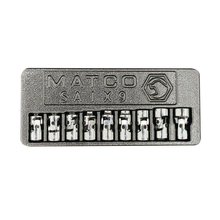 1/4'' DRIVE 9 PIECE INVERTED TORX® STUBBY UNIVERSAL SOCKET SET SAIX9 ...