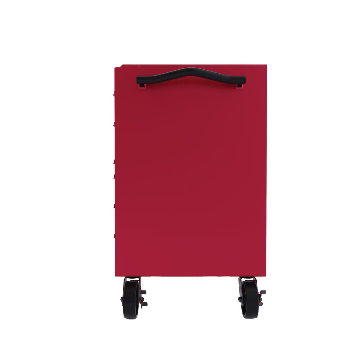 55" x 25" DOUBLE-BAY 2s SERIES TOOLBOX (FIRE RED/BLACK) 2225TB-RRB ...