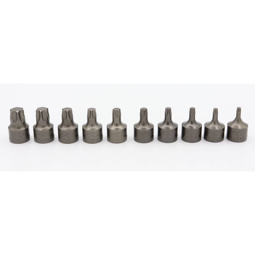 10 PIECE 1/4" DRIVE STUBBY TORX® SET SAT10 | Matco Tools